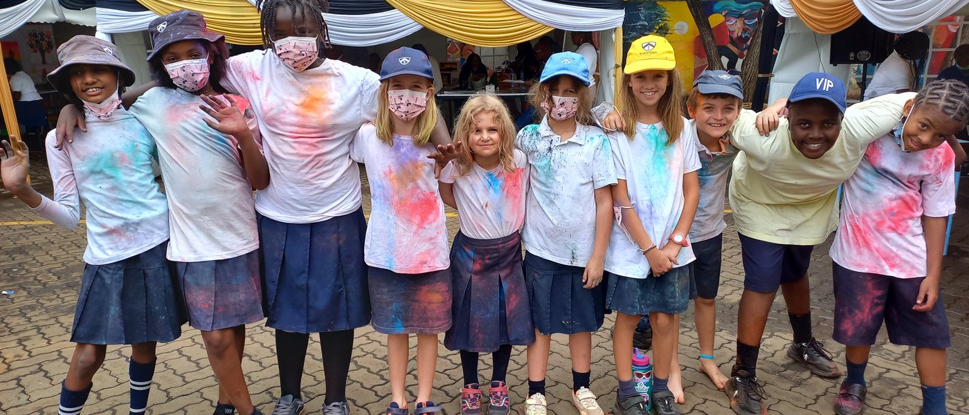 Still Life and Powder Paint - Braeburn Nanyuki International School