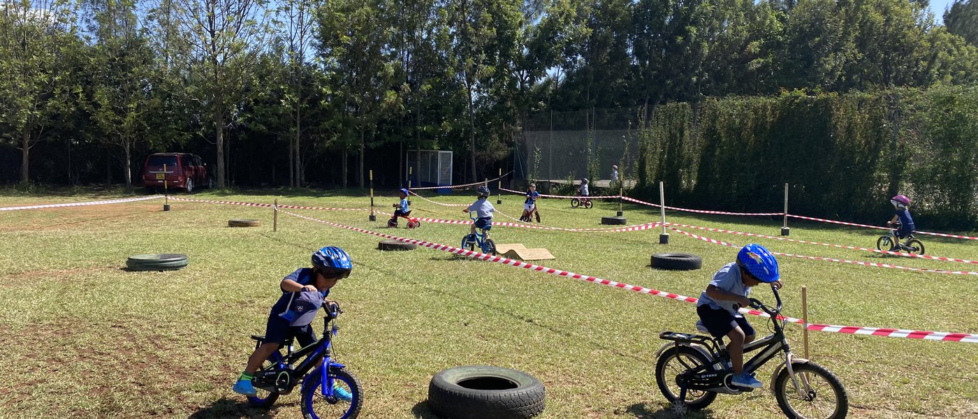 EYFS Bike Day - Braeburn Nanyuki International School